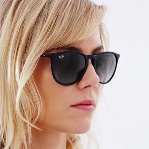 Ray-Ban | Accessories | New Rayban Erika Black Matte Polarized Sale ...